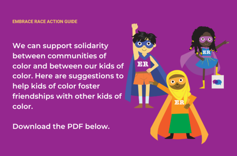 EmbraceRace | Resource: How to nurture friendships between kids of…
